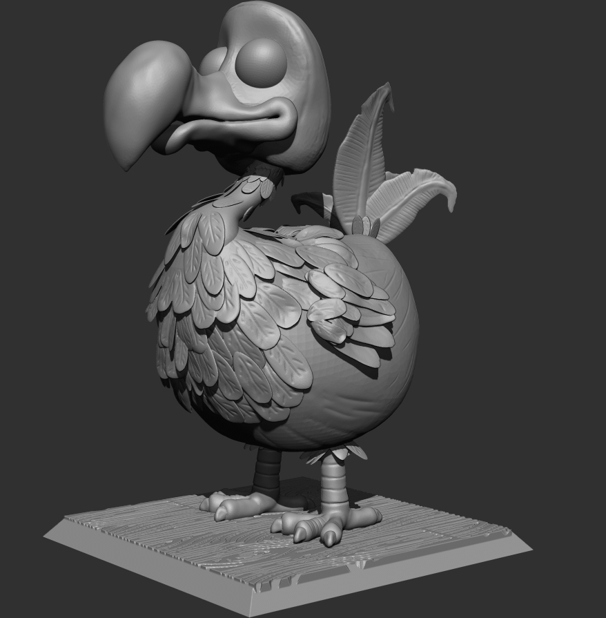 Free STL file Polly the Dodo from Pirates! In an Adventure with ...