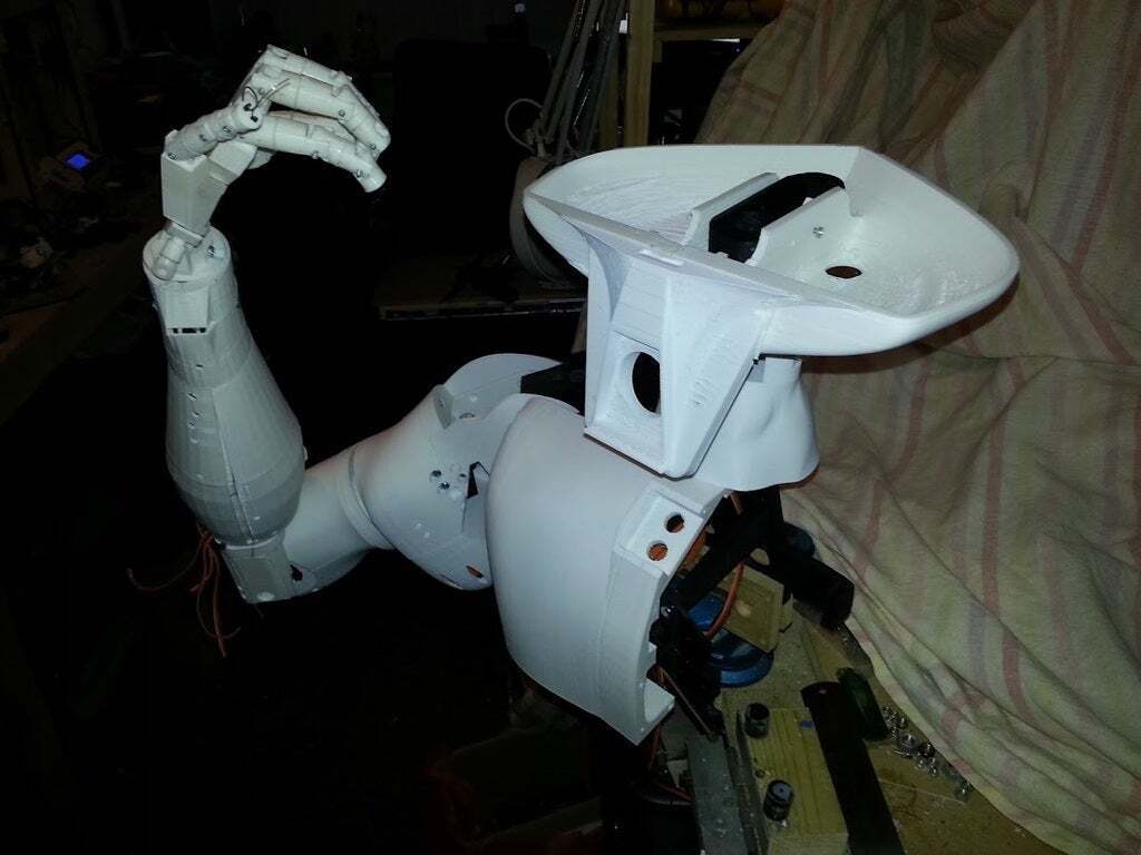 Free STL file Hector, the life sized humanoid Robot 🤖・3D printer design ...