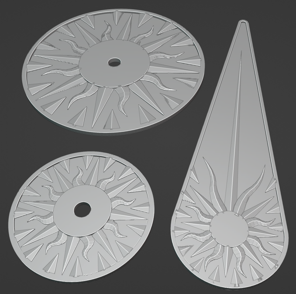 Archivo 3D gratis Warhammer Blast Templates ⚔・Plan de la impresora 3D ...