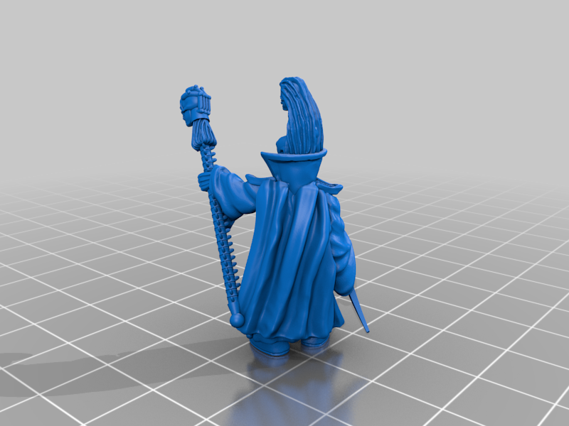 Free STL file Necromancer ⚔・3D printing model to download・Cults
