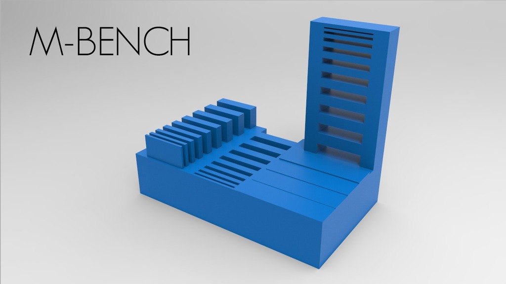 Free 3D file Micro Bench・3D printing design to download・Cults