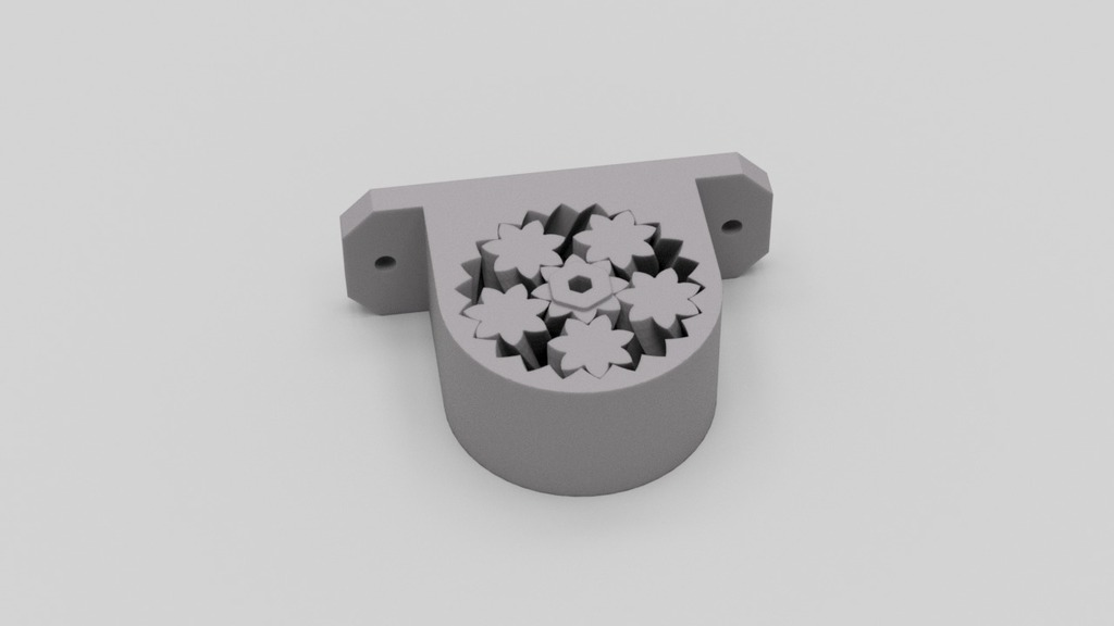Free 3D file Geared Rotating Thing Mount・3D printer design to download ...