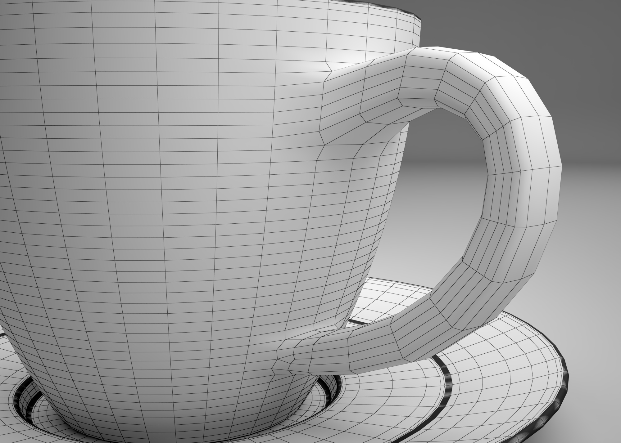 OBJ file TEA CUP・3D print design to download・Cults