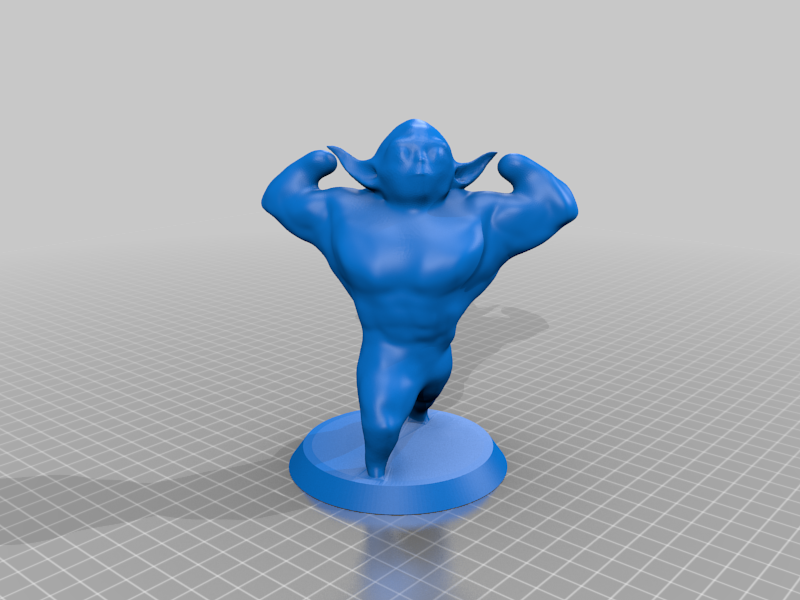 Free STL file Muscle Yoda - Meshmixer Tutorial・3D printable model to ...