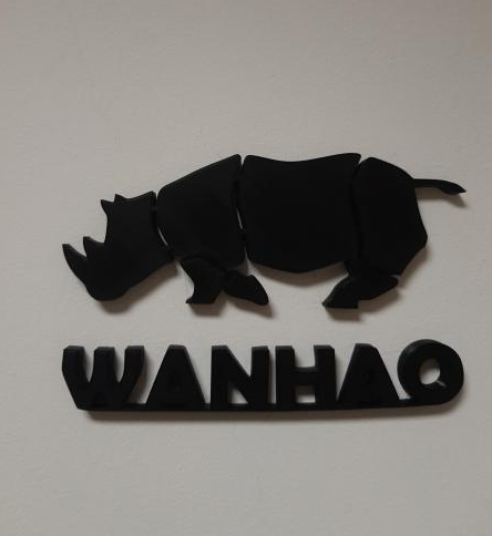 Fichier STL gratuit logo wanhao 🚩・Plan à télécharger et à imprimer en ...