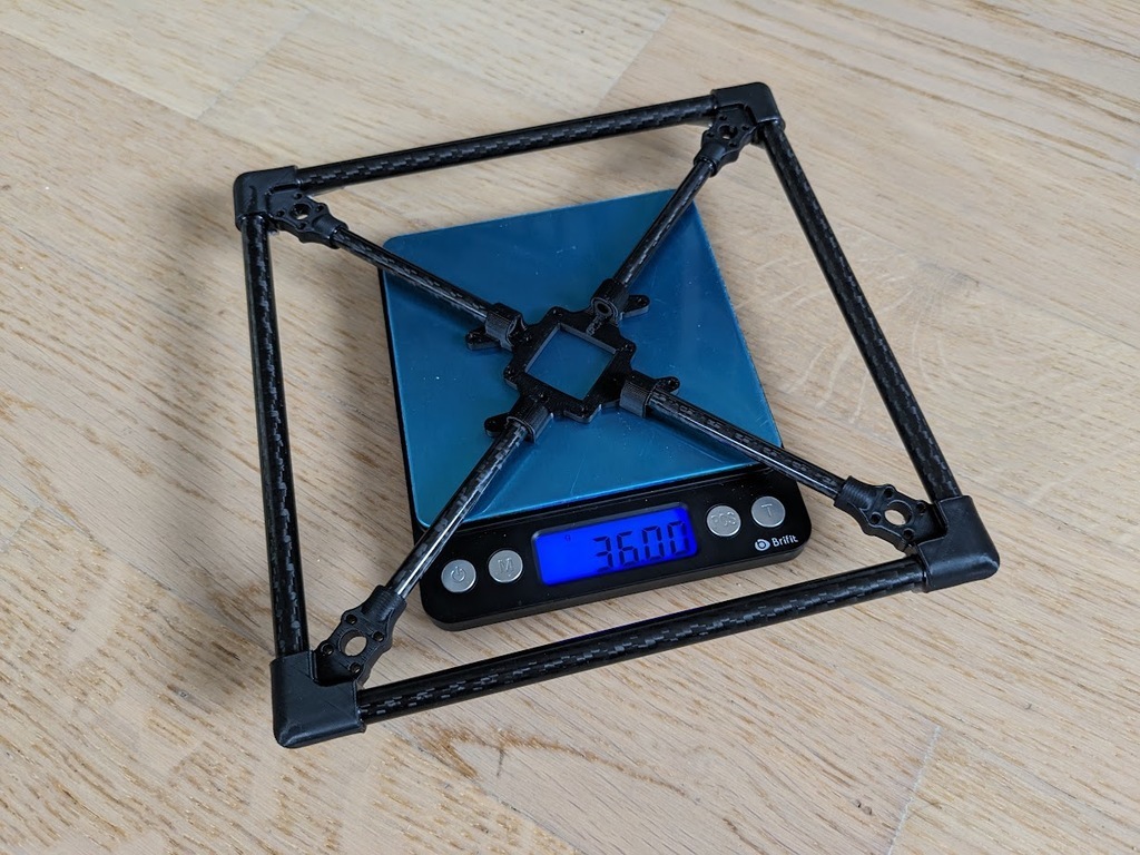 Free 3D file Tubular TrueX 5inch - 3d-printable frame 🖼️・Model to ...