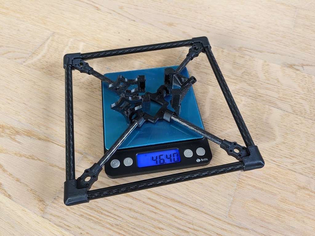 Free 3D file Tubular TrueX 5inch - 3d-printable frame 🖼️・Model to ...