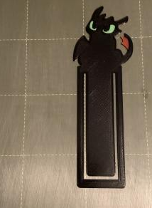 Free STL file Toothless Bookmark MMU / Multi Color・3D print object to ...