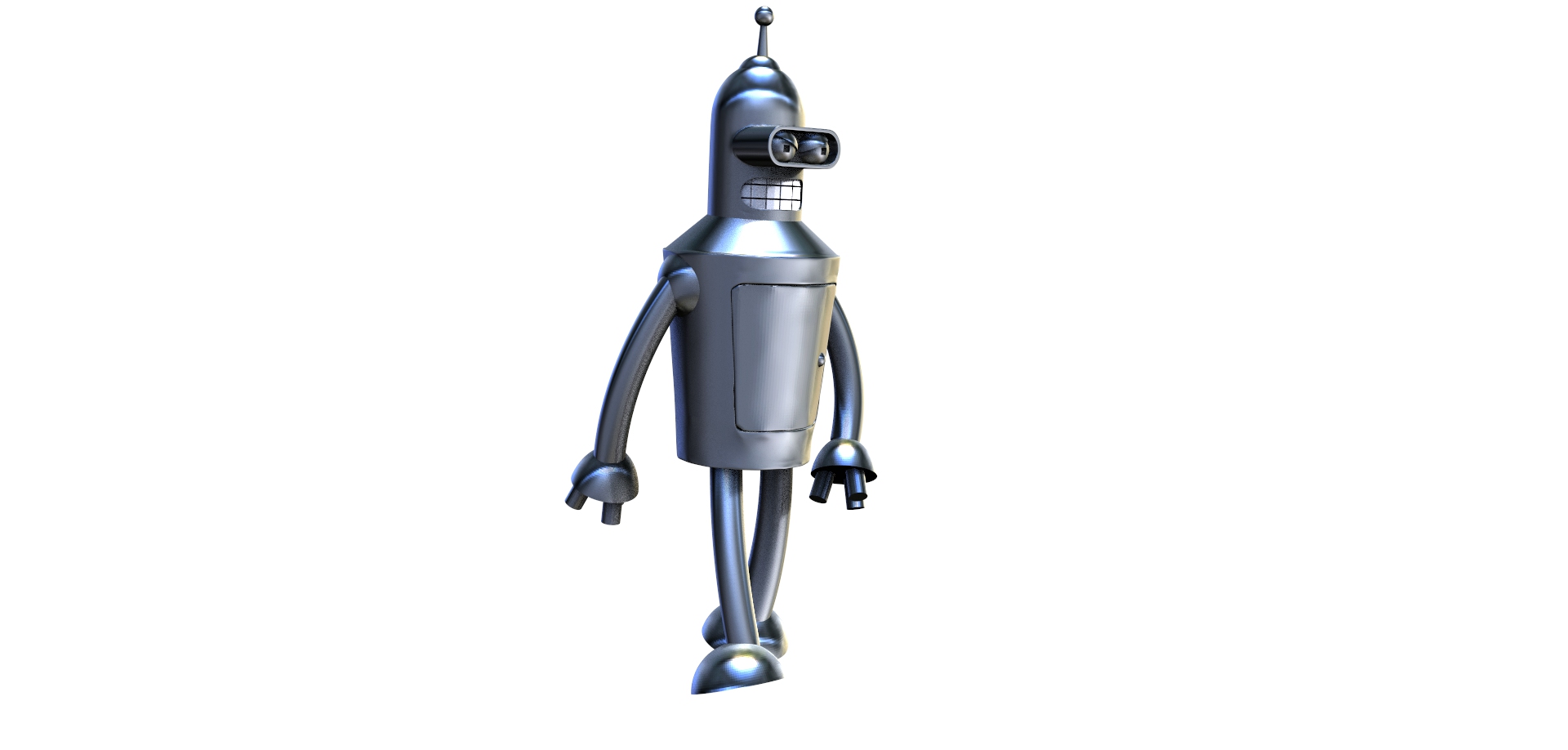 Free STL file Bender 🤖・Object to download and to 3D print・Cults