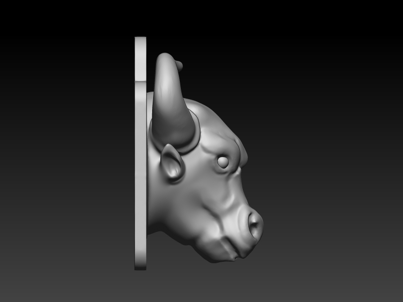 3D file Creative Bull Design 🐂・3D printing template to download・Cults