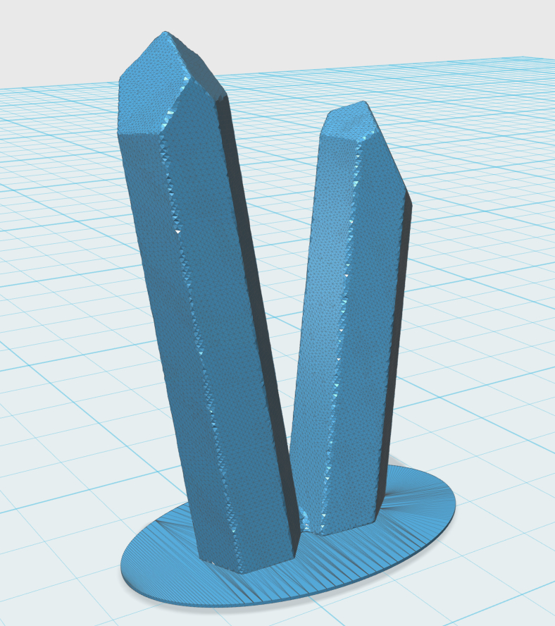 STL file 4 Crystal Shard/Spike Designs for Tabletop Gaming Basing・3D ...