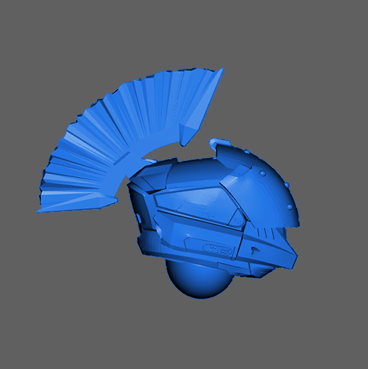 Free STL file Tabletop Sci-fi Saint-14 head 🎲・Design to download and 3D ...