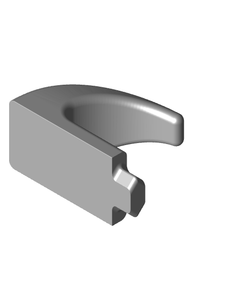 Free 3D file Command Strip Hook.stl 👽・3D printer model to download・Cults
