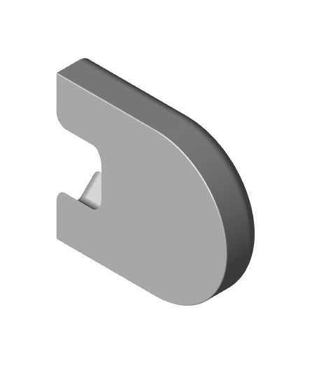 Free 3D file Command Strip Hook.stl 👽・3D printer model to download・Cults
