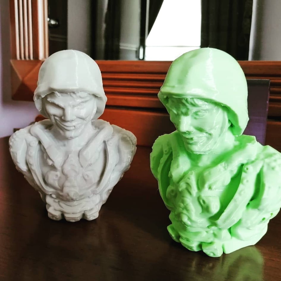 Free STL file SOLDIER BUST 🫡・3D print model to download・Cults
