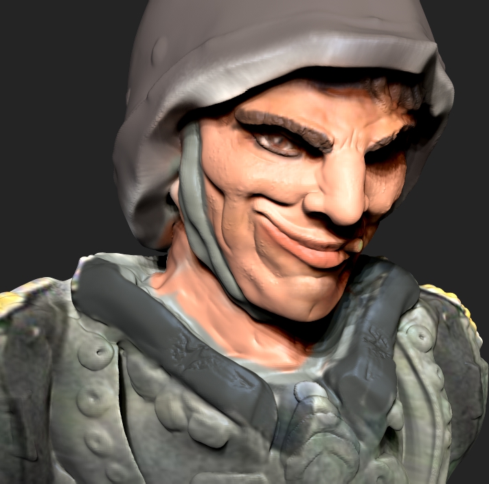 Free STL file SOLDIER BUST 🫡・3D print model to download・Cults