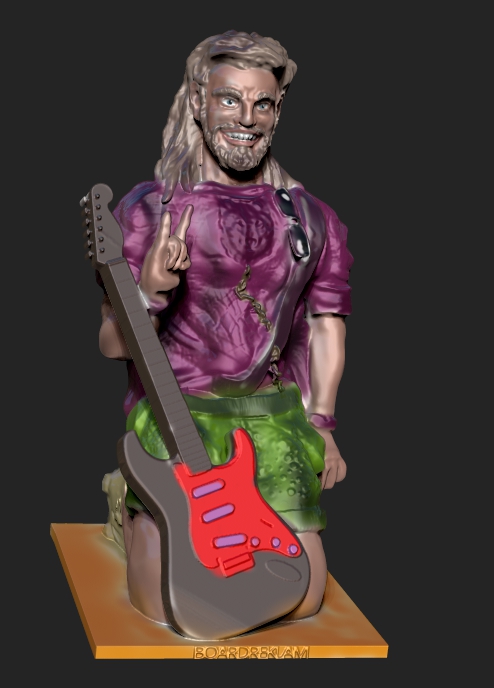 Файл STL ROCKSTAR FIGURE・3D-печатный дизайн для загрузки・Cults