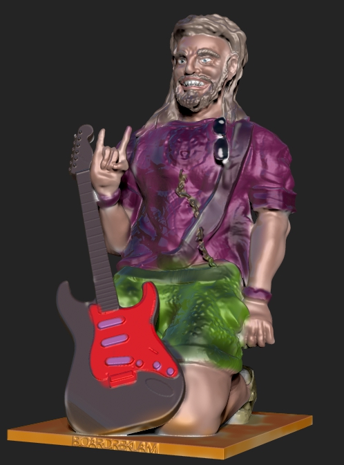 Файл STL ROCKSTAR FIGURE・3D-печатный дизайн для загрузки・Cults