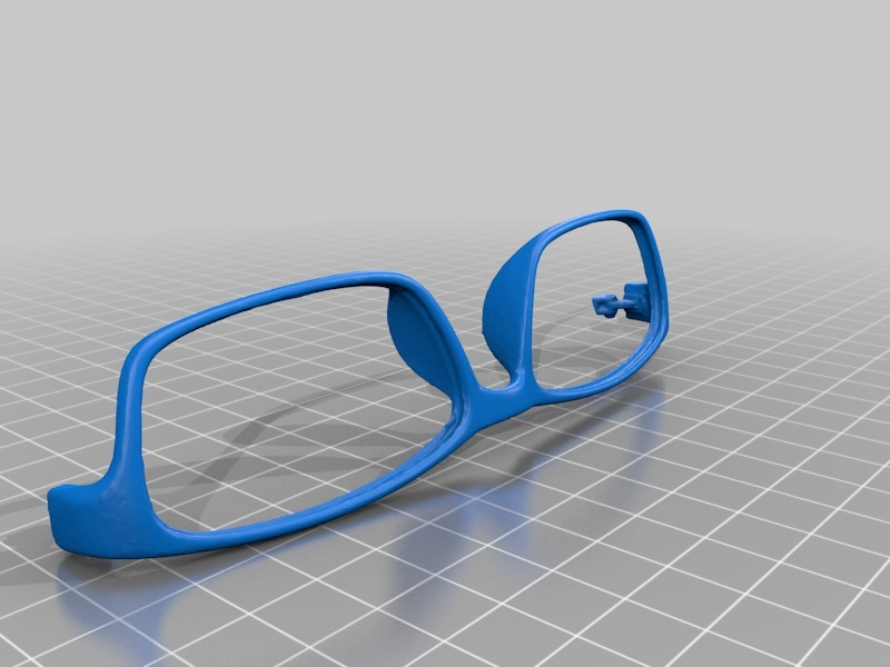 Free STL file Glasses Frame - 3D Scan・3D printable model to download・Cults