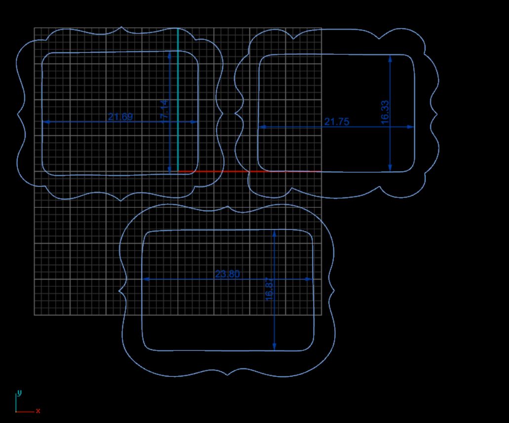Free STL file 3 frames・Design to download and 3D print・Cults