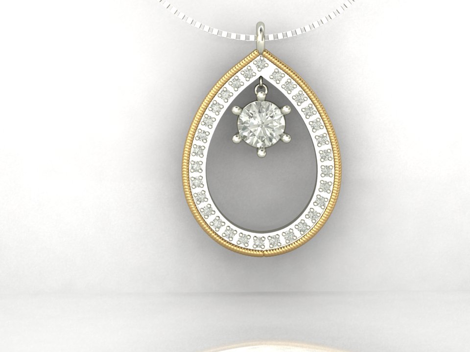 STL file pendant・Template to download and 3D print・Cults