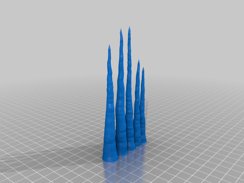 Free 3D file Parametric Icicles 🎄・3D printing template to download・Cults
