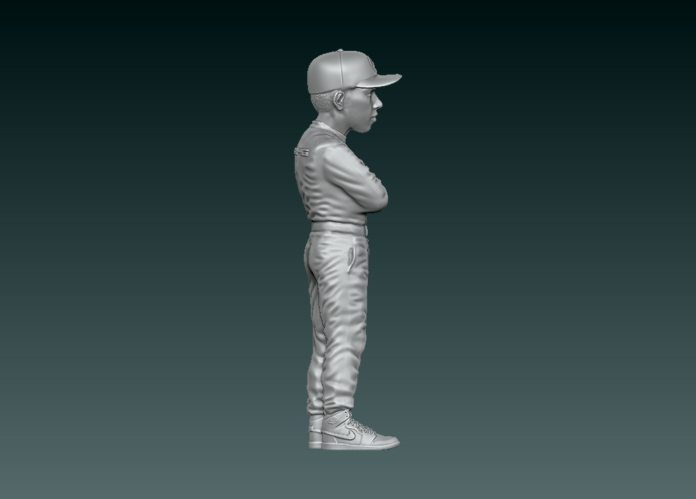 Fichier STL Figure de Lewis Hamilton 🗿・Modèle pour imprimante 3D à ...
