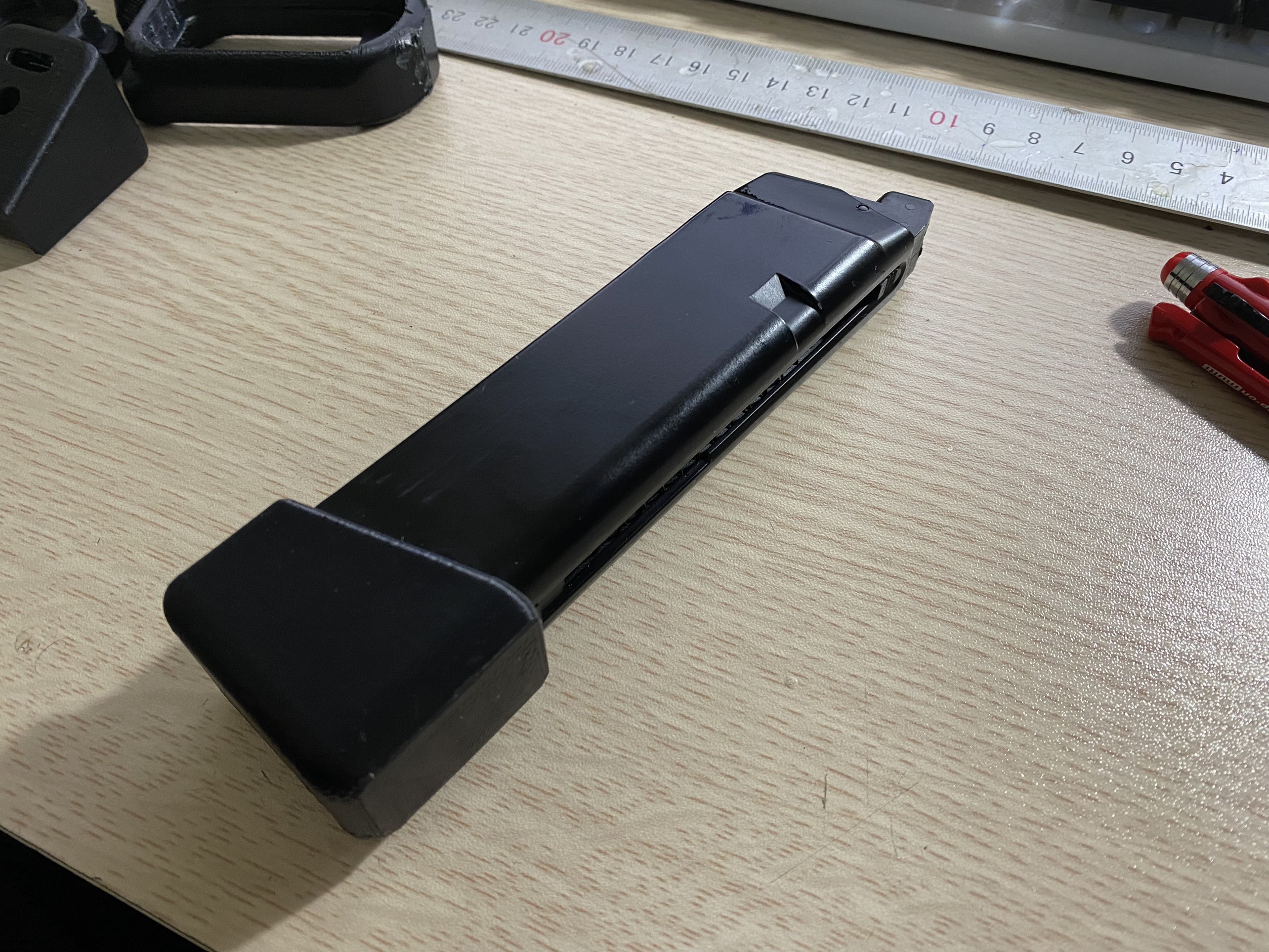 STL file Glock magazine base extension TTI・3D printing idea to download ...