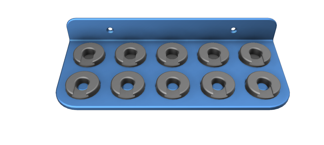 Archivo OBJ Lee Reloading Shell Holder - Bandeja de pared・Diseño de ...