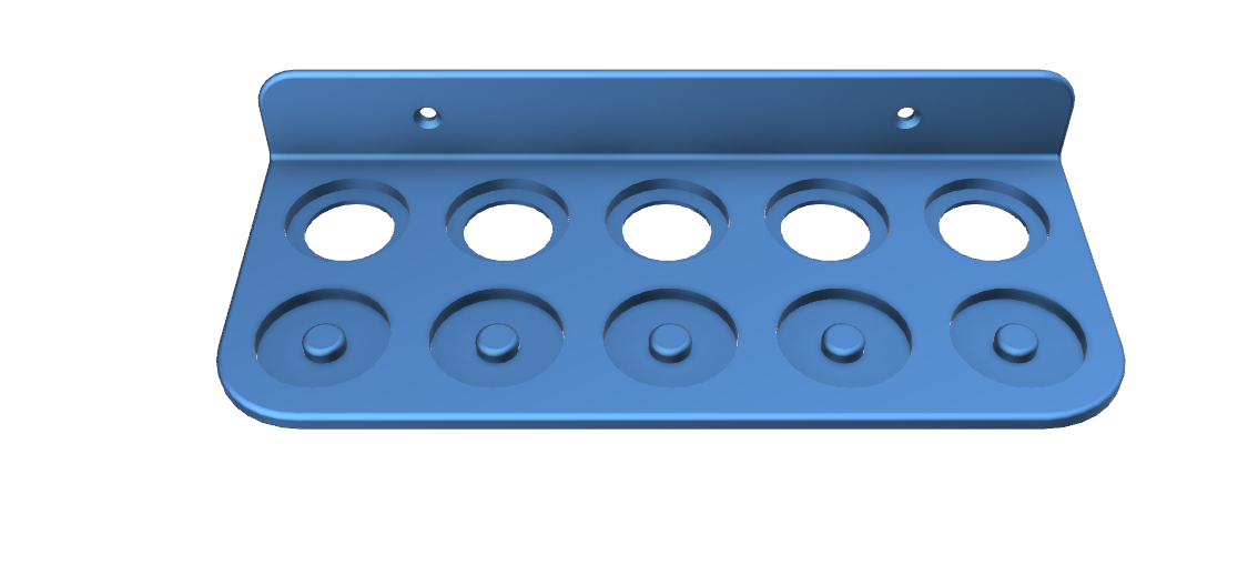 Archivo OBJ Lee Reloading Shell Holder - Bandeja de pared・Diseño de ...