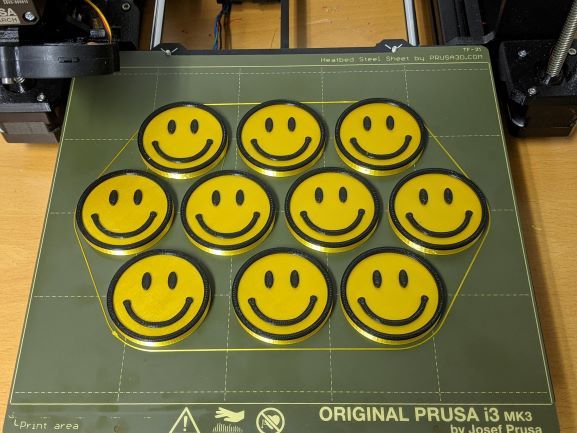 Free 3D file Smile Coin・3D printer model to download・Cults