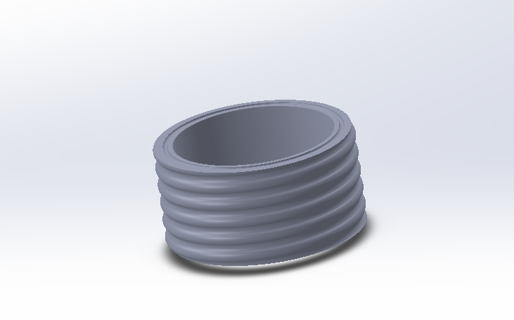 Fichier STL gratuit Filetage adaptable pour masque à gaz NATO M40 ...