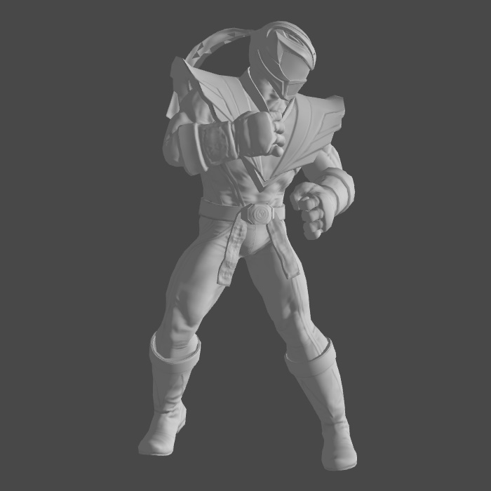 STL file Power Rangers - Ryu Ranger for 3D PRINT・Template to download ...