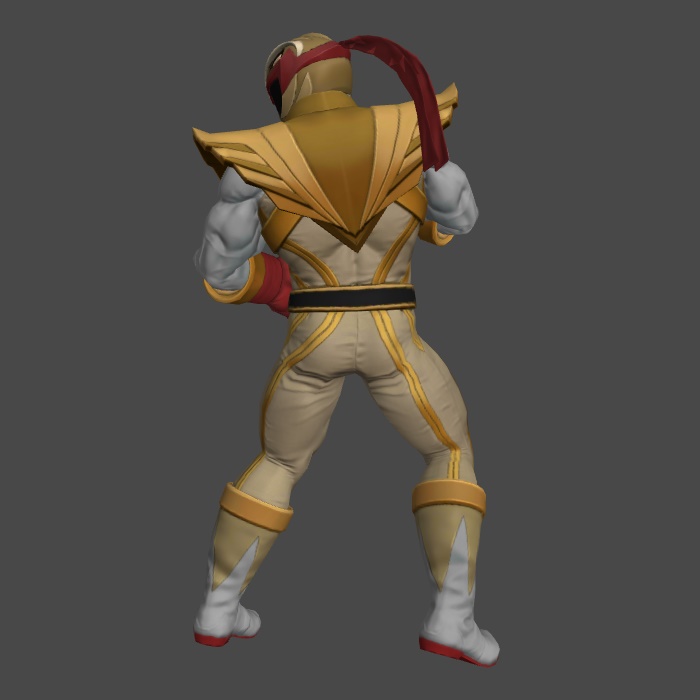 STL file Power Rangers - Ryu Ranger for 3D PRINT・Template to download ...