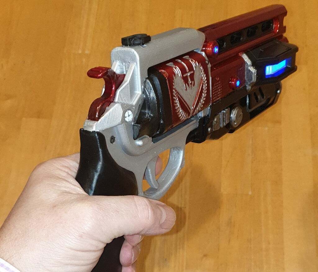 Free STL file DESTINY 2 - Not Forgotten Hand Cannon ・Object to download ...