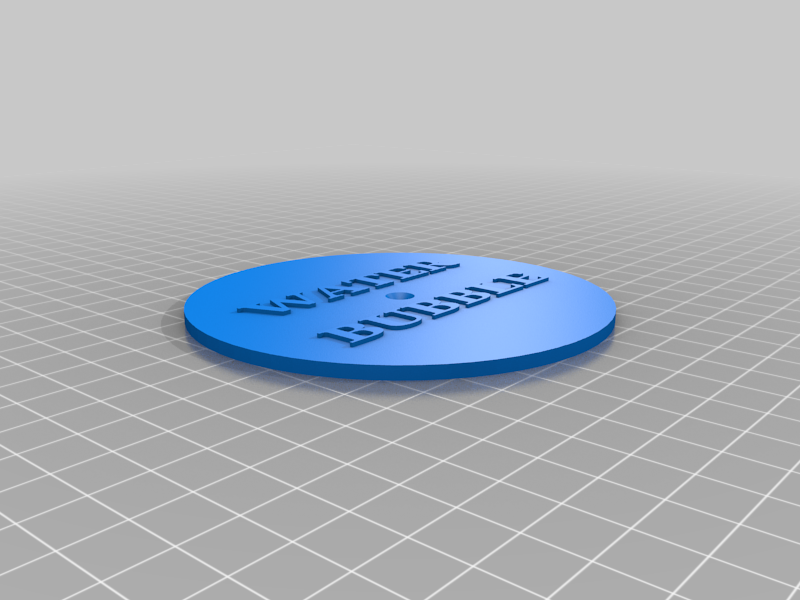 Free STL file water bubble・3D printable design to download・Cults