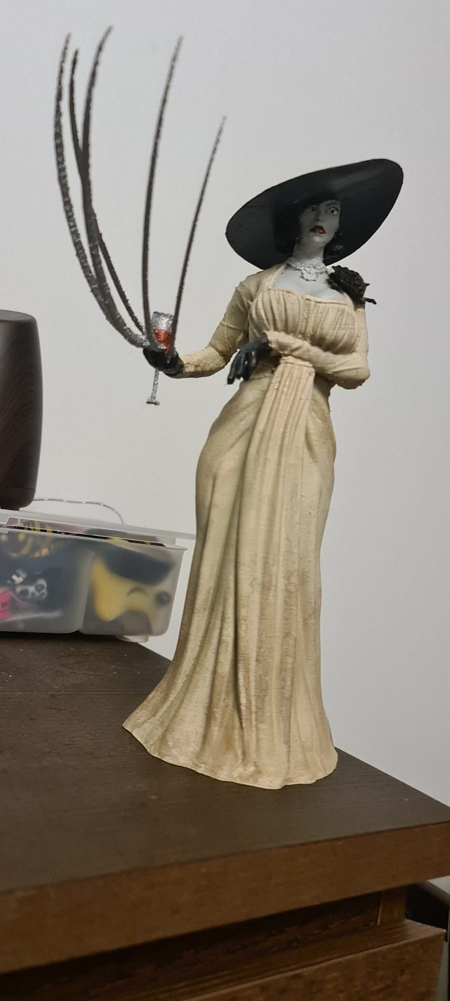 STL file Lady Alcina Dimitrescu Resident evil 8 village 3D print model ...