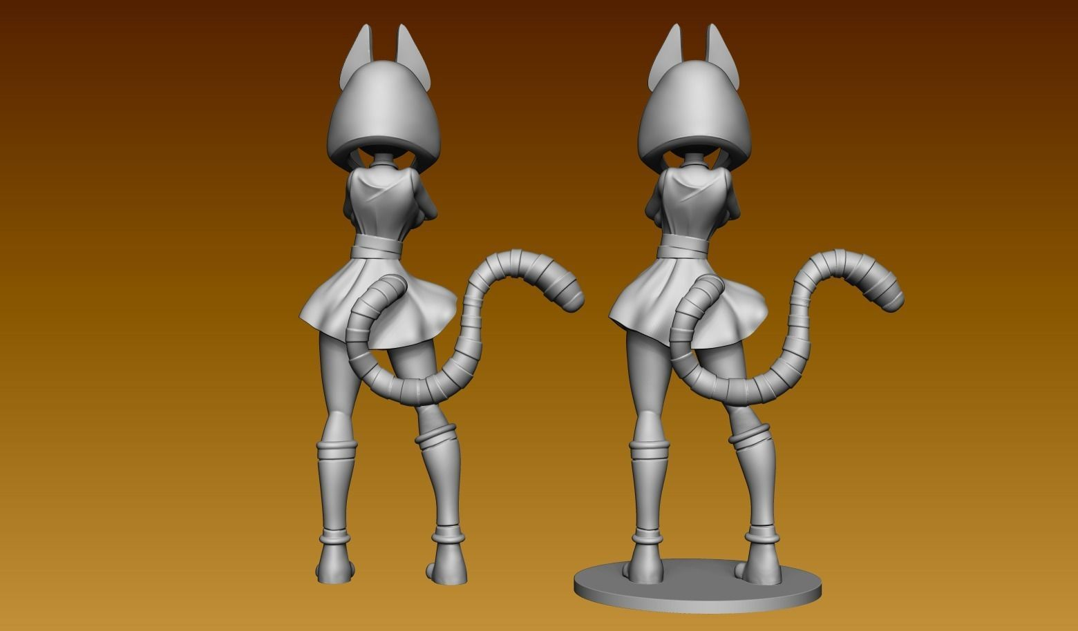 STL file Ankha Dancing cat Animal crossing 3D print model・3D print ...