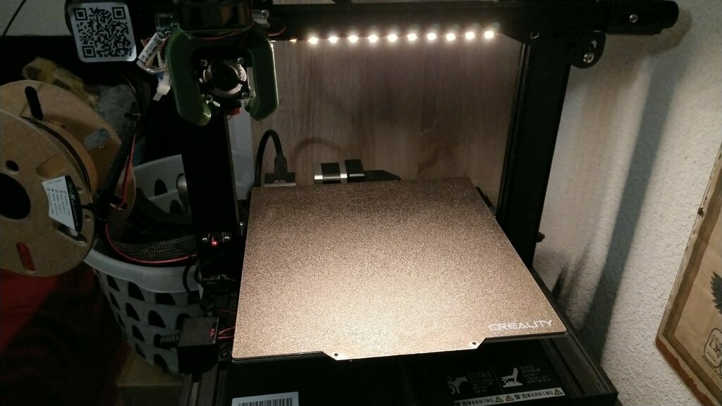 Fichier 3D gratuit CR6-SE Led bar adaptor for upgrade from Aliexpress ...
