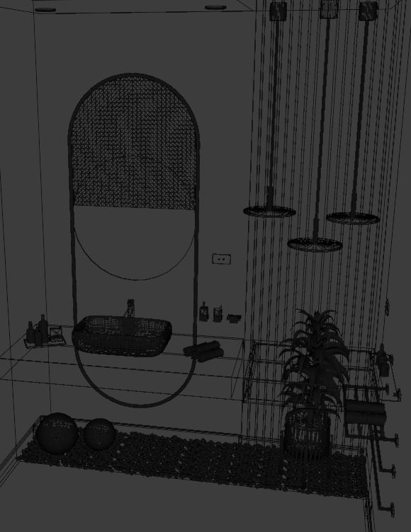 STL file Modern Bathroom・3D printing model to download・Cults