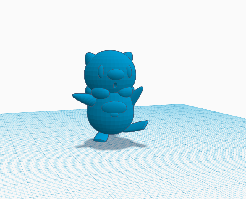 Fichier STL gratuit Oshawott / Moustillon 🐉・Objet imprimable en 3D à ...