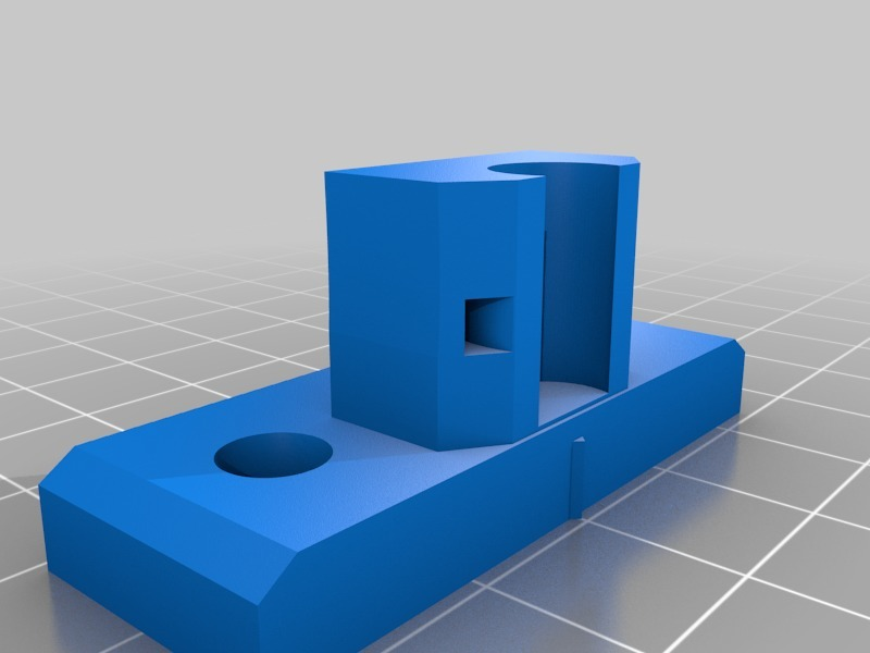 Free STL file 2020 8mm rod side support・Design to download and 3D print ...