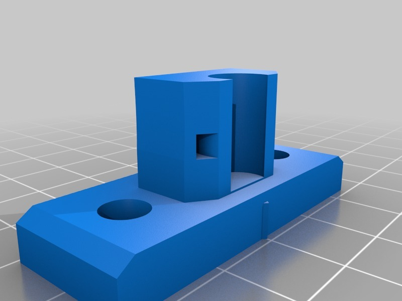 Free STL file 2020 8mm rod side support・Design to download and 3D print ...