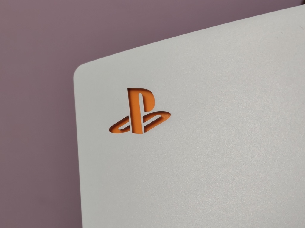 Free 3D file PlayStation PS5 Logo Insert - Quick 4 min print! 🎮・Template to download and 3D ...