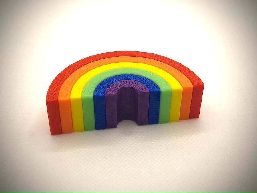 Free STL file Pride Rainbow・3D printable model to download・Cults