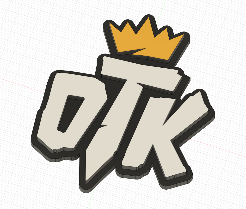 Fichier 3D gratuit OTK Logo・Modèle pour imprimante 3D à télécharger・Cults
