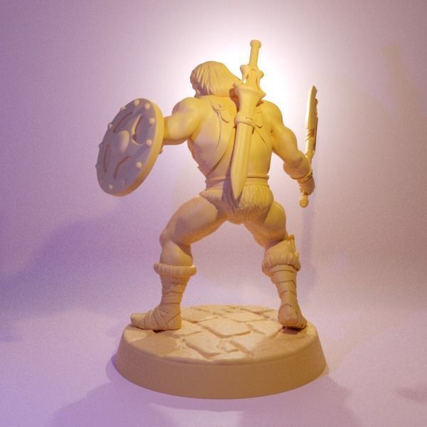 STL file He-Man・3D print design to download・Cults