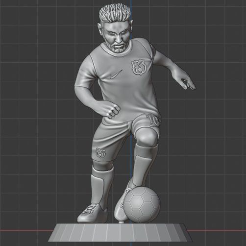 STL file Lionel Messi・3D print design to download・Cults