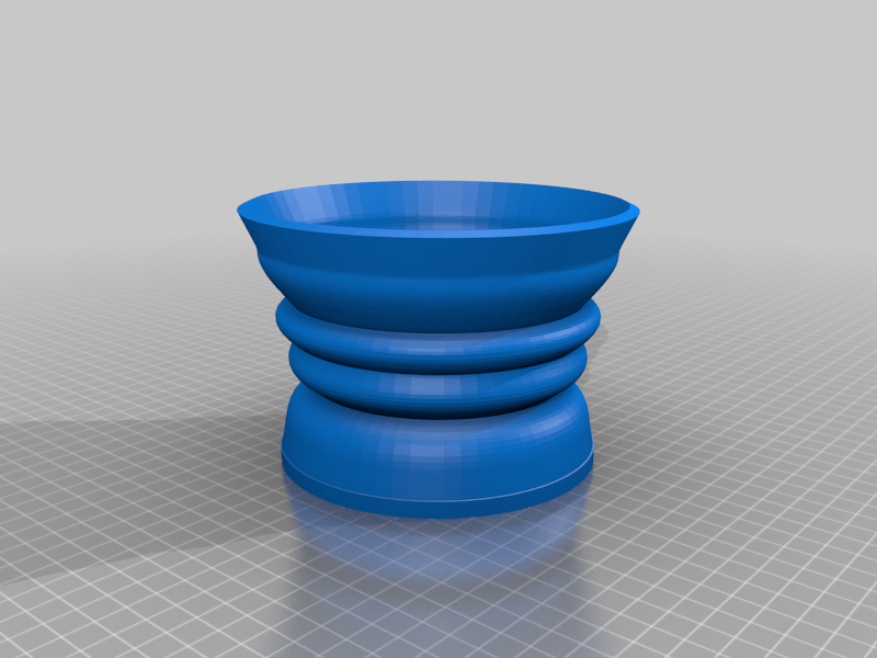 Free 3D file Bowl with Curved Wall・Design to download and 3D print・Cults