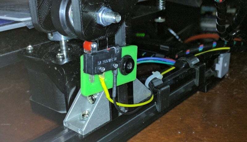 Free STL file 2020 Extrusion Limit switch mount (static position)・3D ...